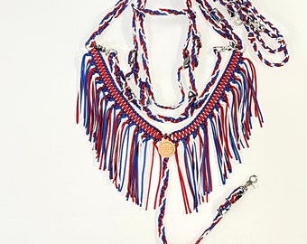 Red White & Blue Sparkle Tack Set - Etsy