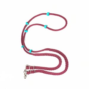 BARREL REINS, Paracord Reins, Burgundy Reins, Custom Horse Tack ...