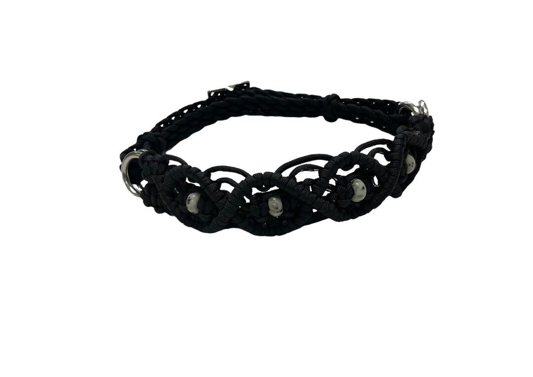 Baroque Fancy Black Side Pull Hackamore Attachment Braided Noseband ...