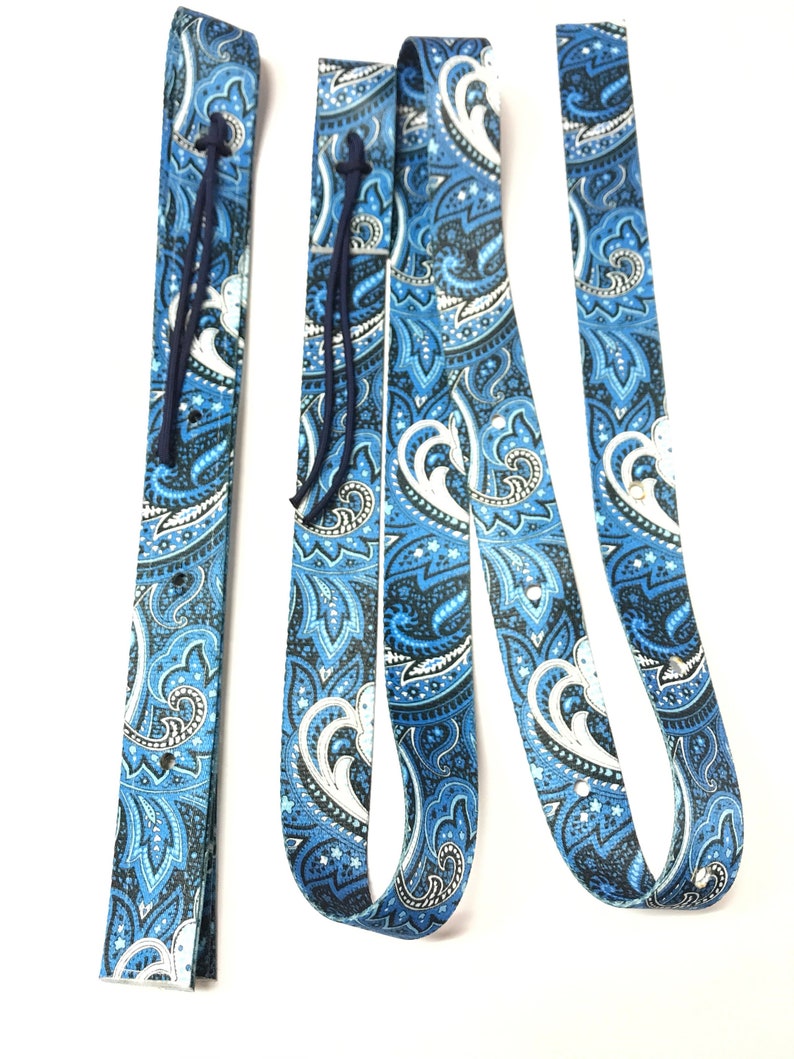 Blue Cinch Strap Set - Etsy