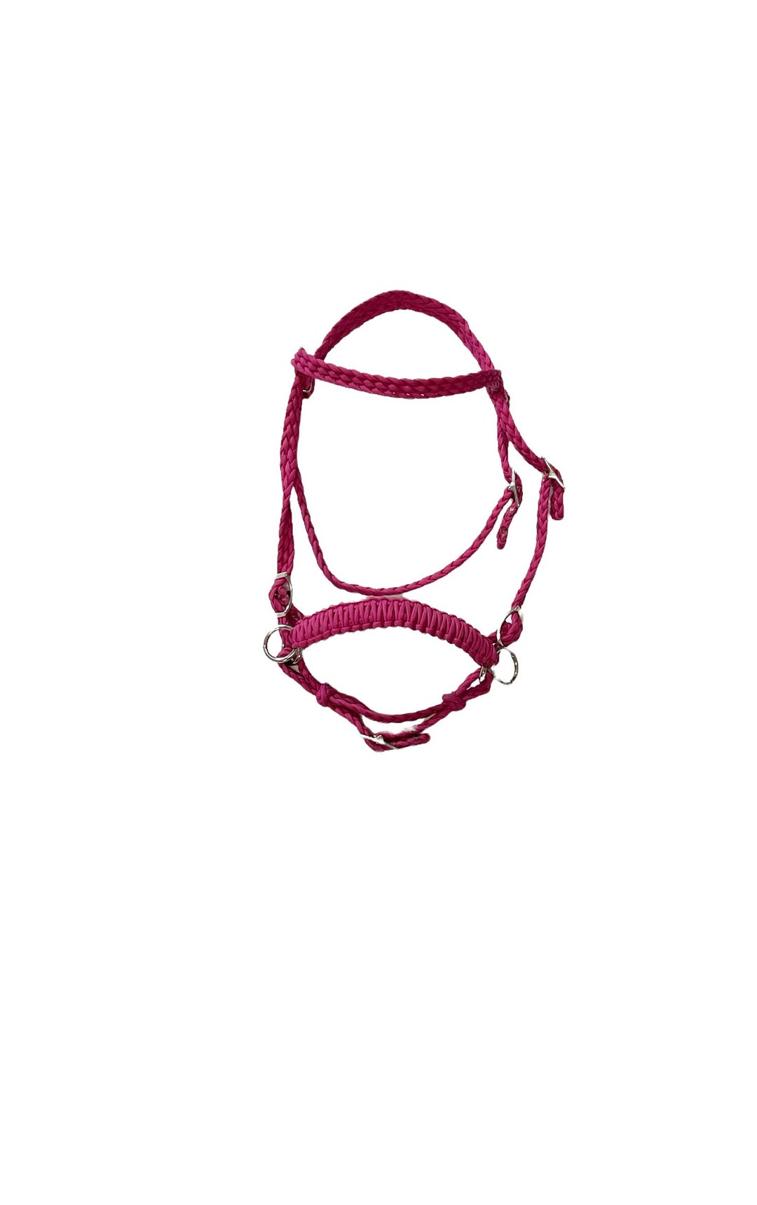 Pony Bitless Bridle in Fuchsia Pink - Etsy