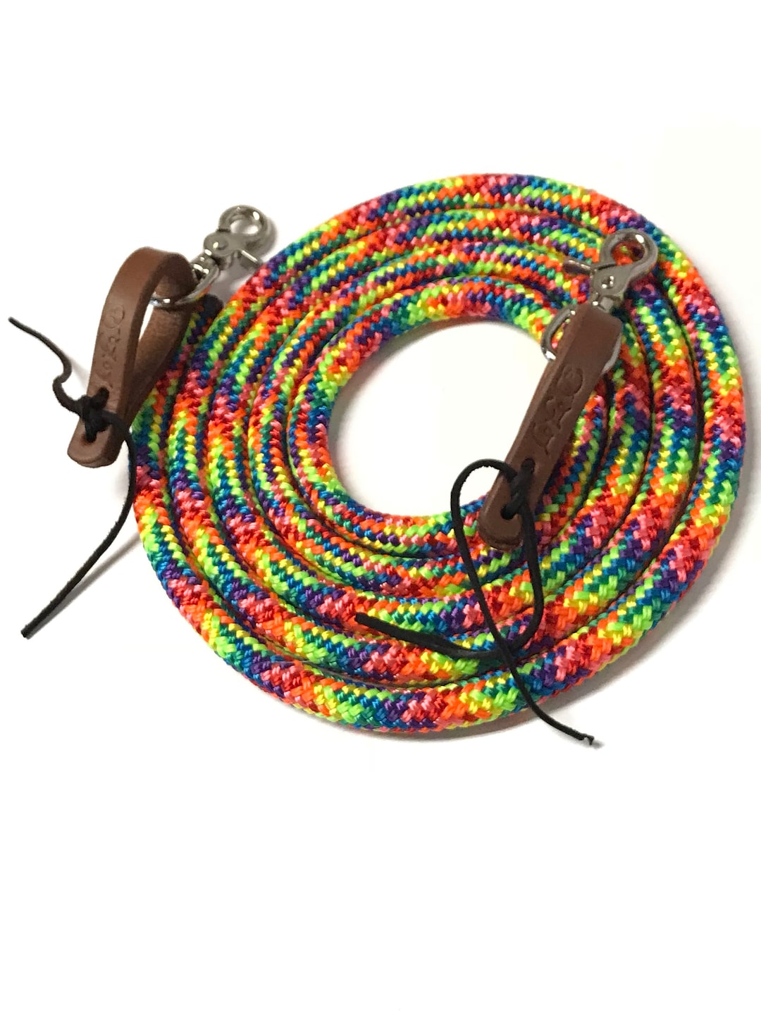 Rope Reins, Rainbow Yacht Rope Reins, Tie Dye Horse Tack - Etsy