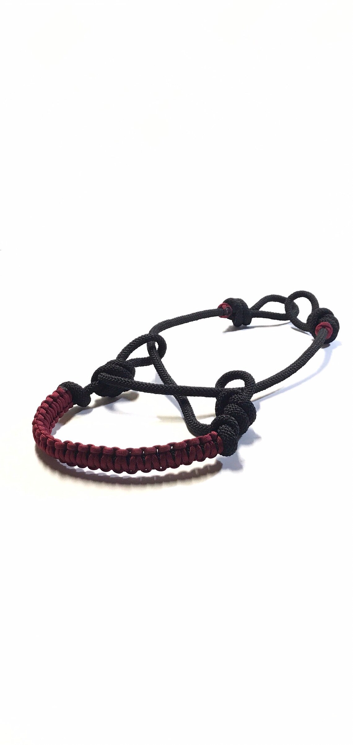 Indian Bosal Burgundy Indian Bosal Bitless Bridle Side Pull | Etsy