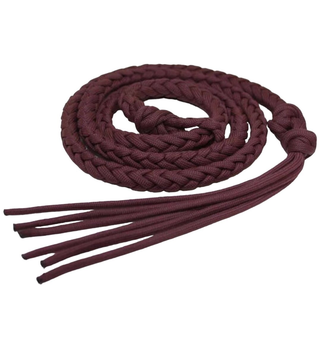 Over and Under Whip, Burgundy Maroon Barrel Racing Whip - Etsy