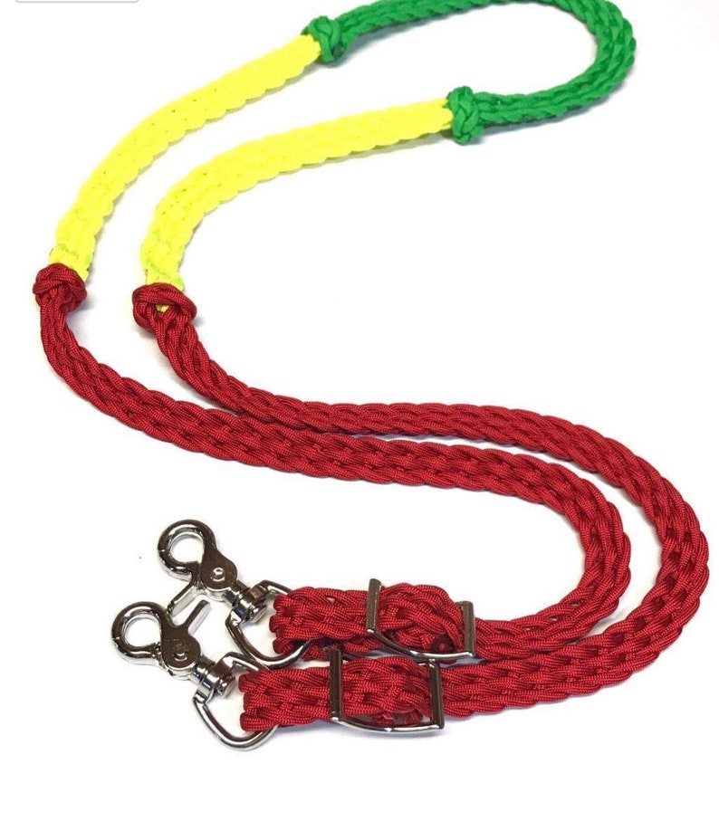 Lesson Reins Color Coded Reins Riding Lesson Reins in - Etsy