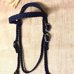 Headstall Braided From Paracord You Choose the Color and Size - Etsy