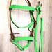 Leather Bitless Bridle Set Leather With Paracord Noseband...also a ...