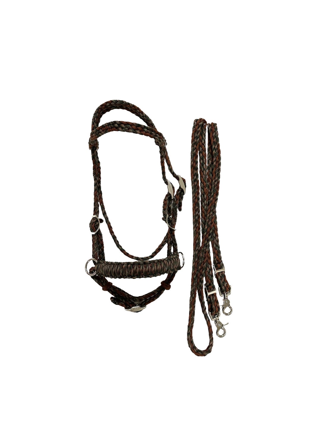 Pony Bitless Bridle Pony Tack, Pony or Miniature Horse Hackamore Camo ...