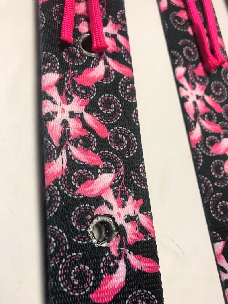 Pink Cinch Colored Cinch Strap Horse Tack Patterned Cinch - Etsy