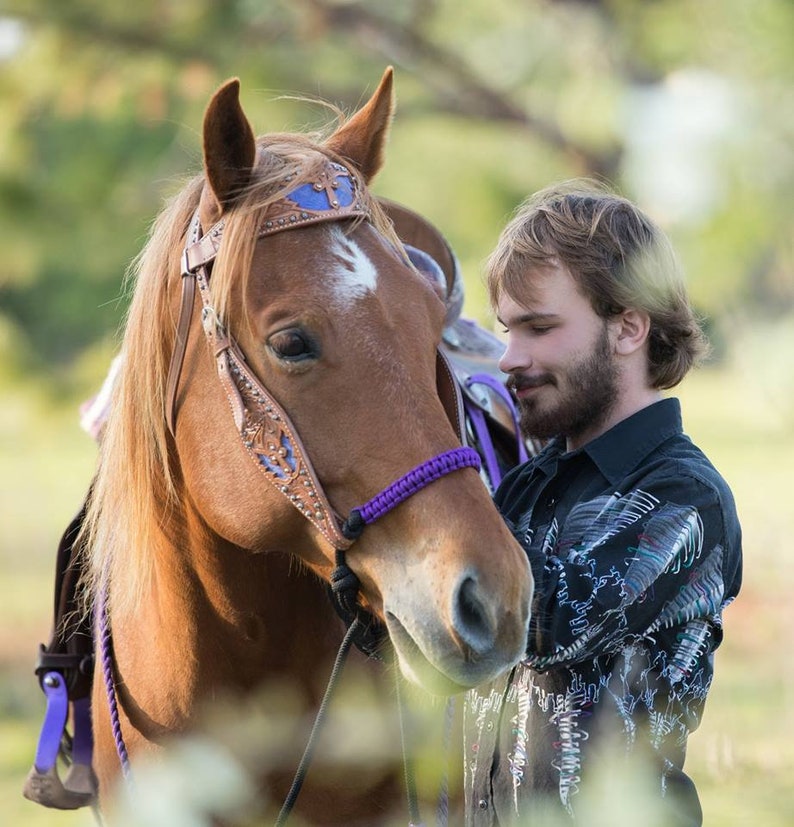 Indian Bosal, Bitless, Bitless Attachment, Bitless Bridle Attachment ...