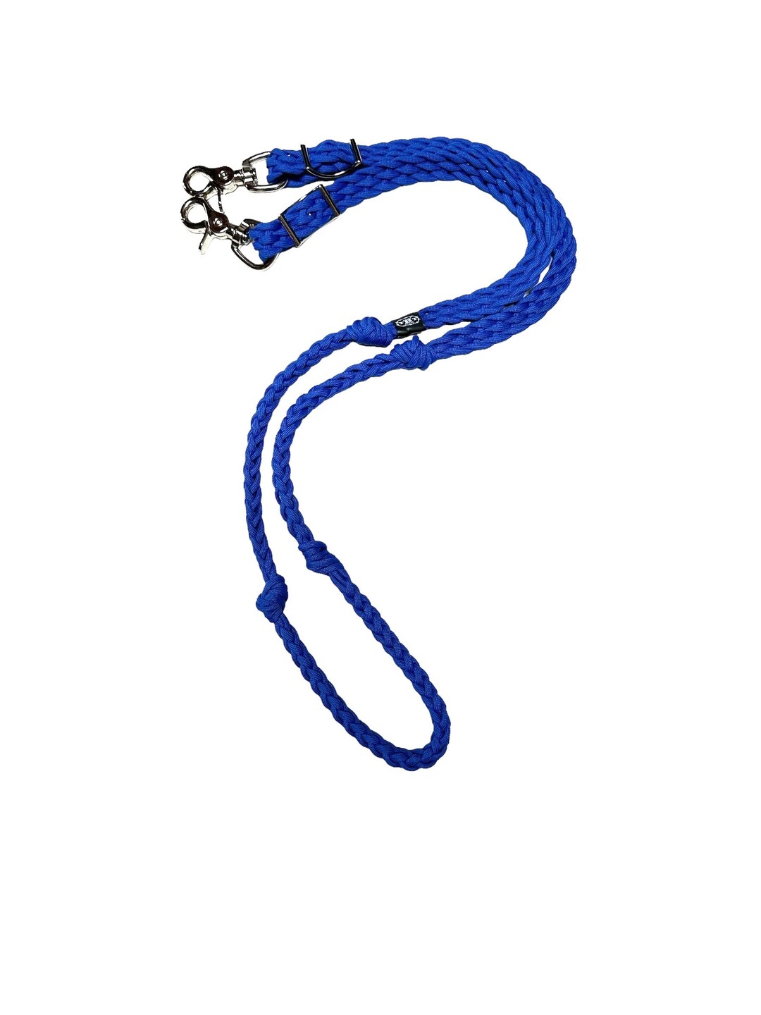 Royal Blue Barrel Reins With Grip Knots, Blue Barrel Racing Rein ...