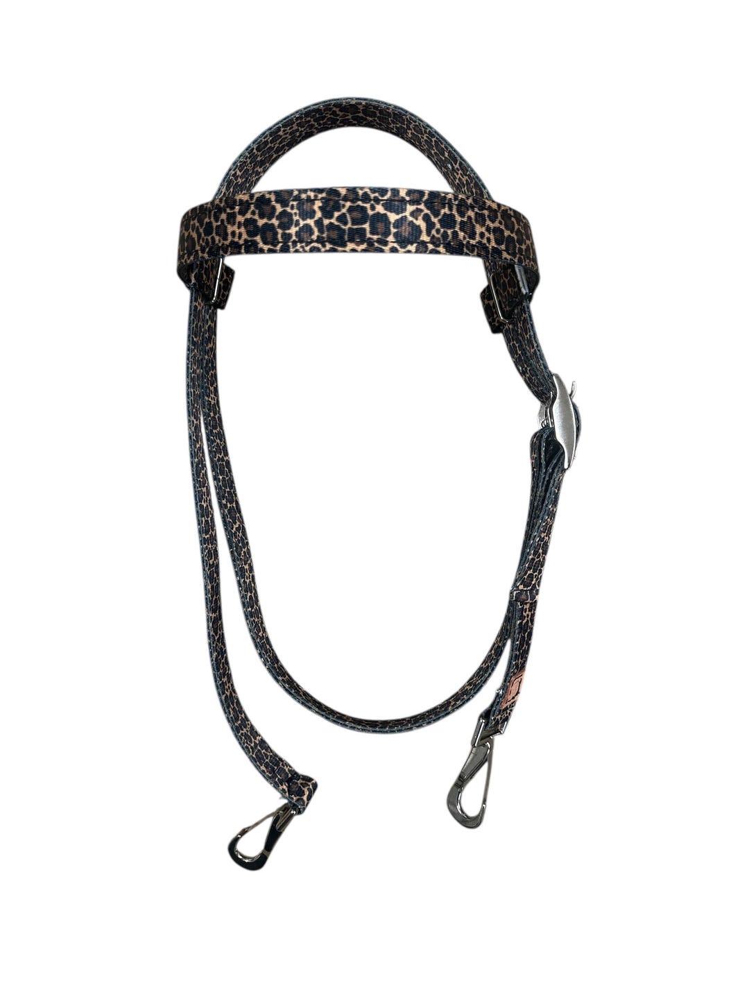 Cheetah Nylon Browband Headstall With Quick Change Snaps - Etsy