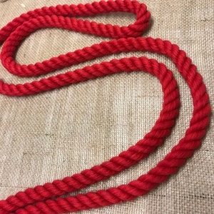 Red Cotton Rein, Red Horse Tack, Cotton Rein, Twisted Cotton, Reins ...