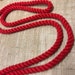 Red Cotton Rein Red Horse Tack Cotton Rein Twisted Cotton - Etsy