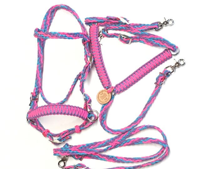 Pony Tack Set, Miniature Horse Tack, Pony, Pony Tack, Pony Hackamore ...