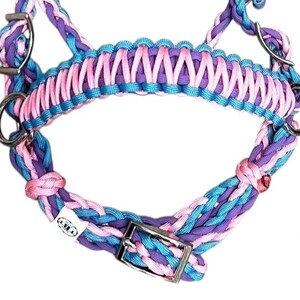 Side Pull Hackamore Pink , Mini to Draft, Pony Hackamore, Bitless ...