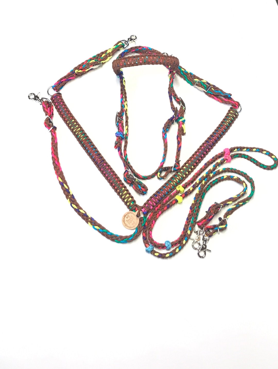 Rainbow Tie Dye Horse Tack Set - Etsy