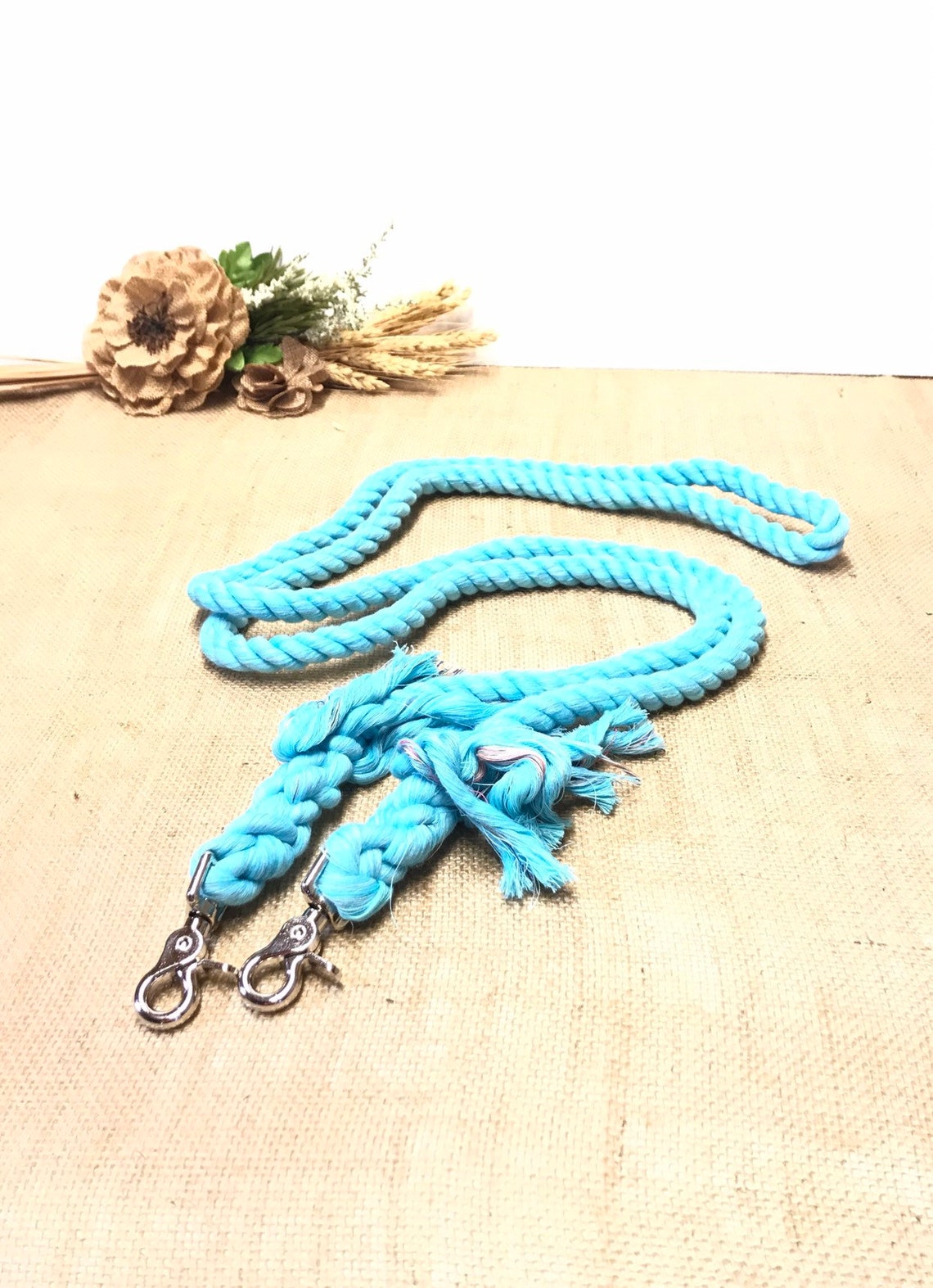 Pony Tack Turquoise Pony Reins - Etsy