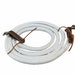 White Rope Reins 5/8", Horse Tack, Yacht Rope Reins, Rope Reins, Reins ...