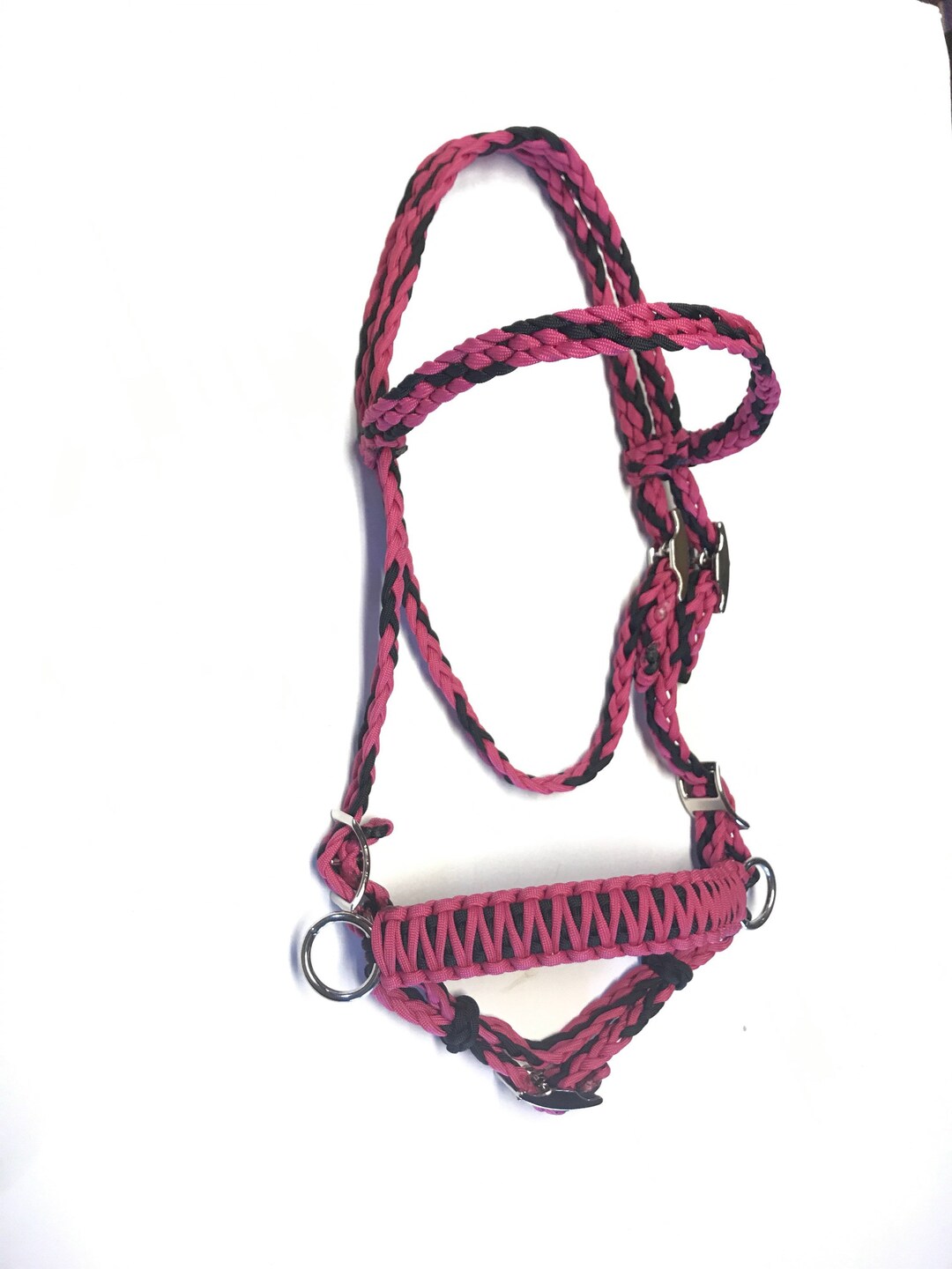 Pink Pony Bitless Bridle With Hackamore and Bridle - Etsy