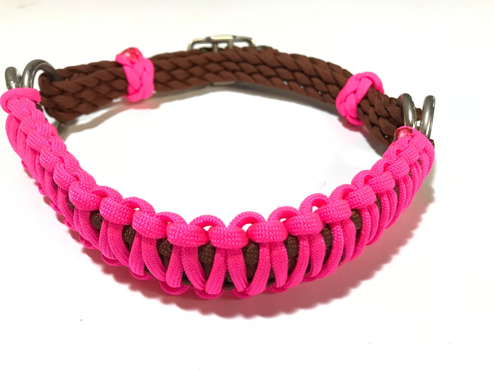 Side Pull Hackamore Hot Pink and Black Mini to Draft Size | Etsy