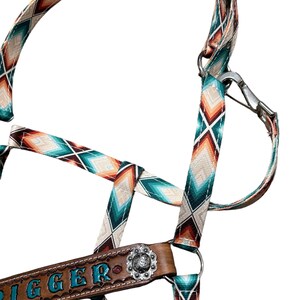 Personalized Aztec Print Horse Halter - Etsy