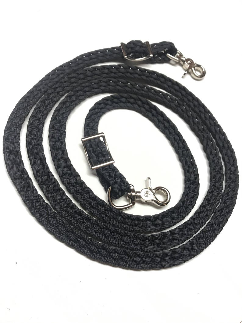 Reins Flat Reins Black Reins Horse Tack Western Reins - Etsy