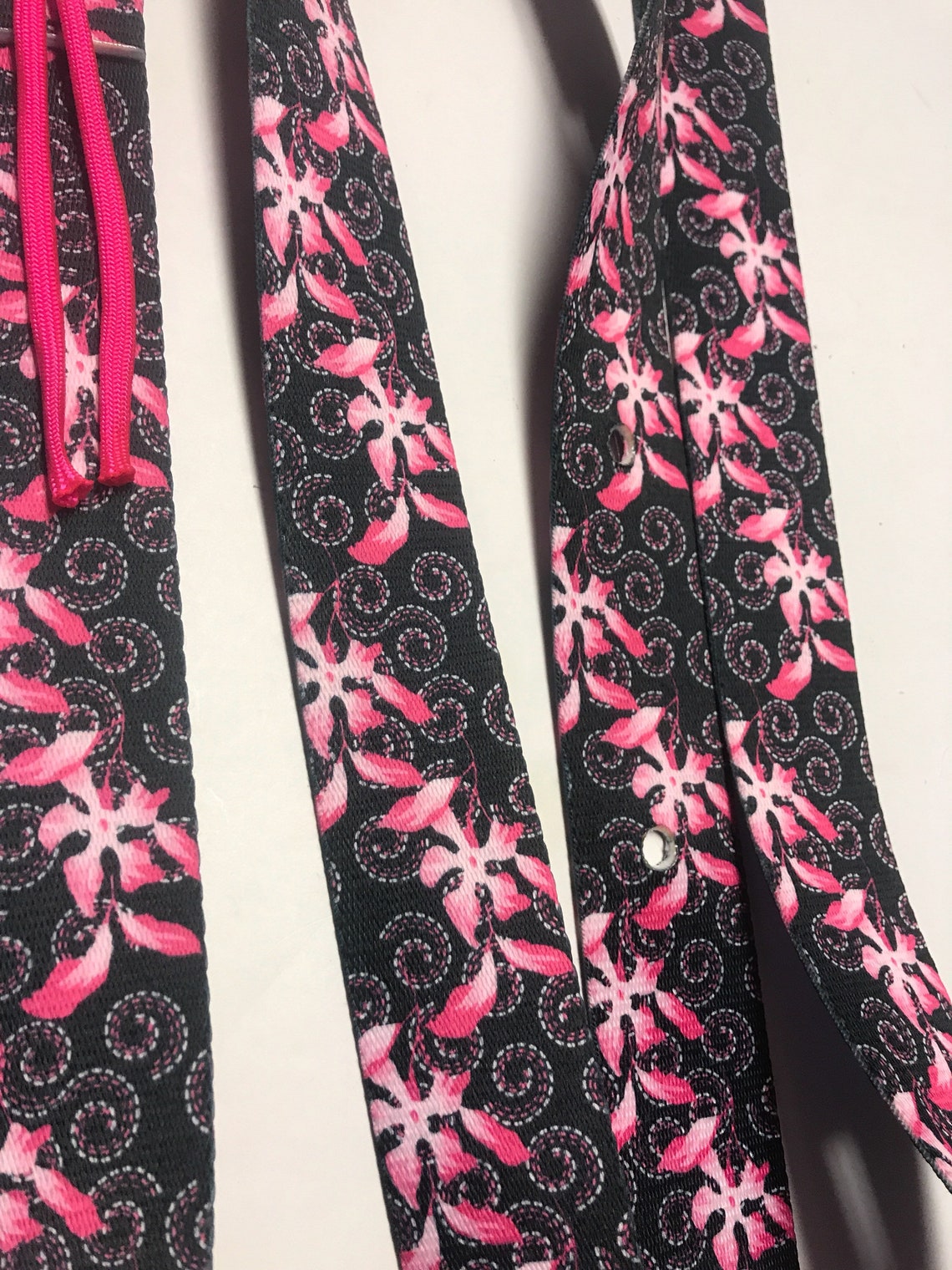 Pink Cinch Colored Cinch Strap Horse Tack Patterned Cinch - Etsy