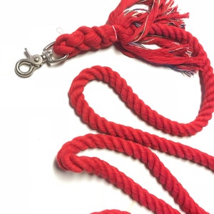 Red Cotton Rein, Red Horse Tack, Cotton Rein, Twisted Cotton, Reins ...