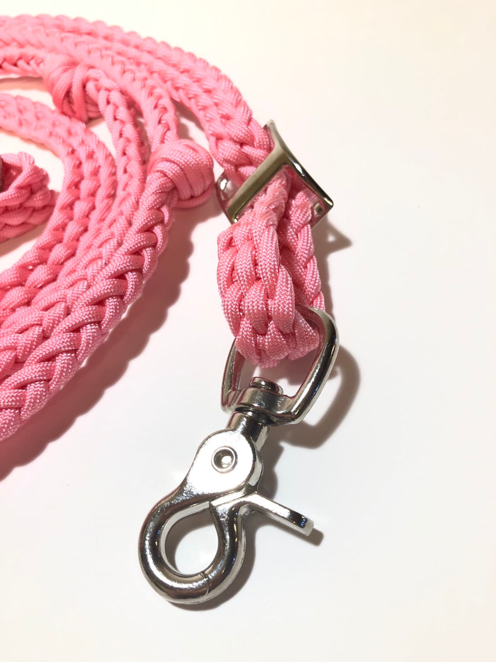 Pink Reins, Barrel Reins With Grip Knots - Etsy