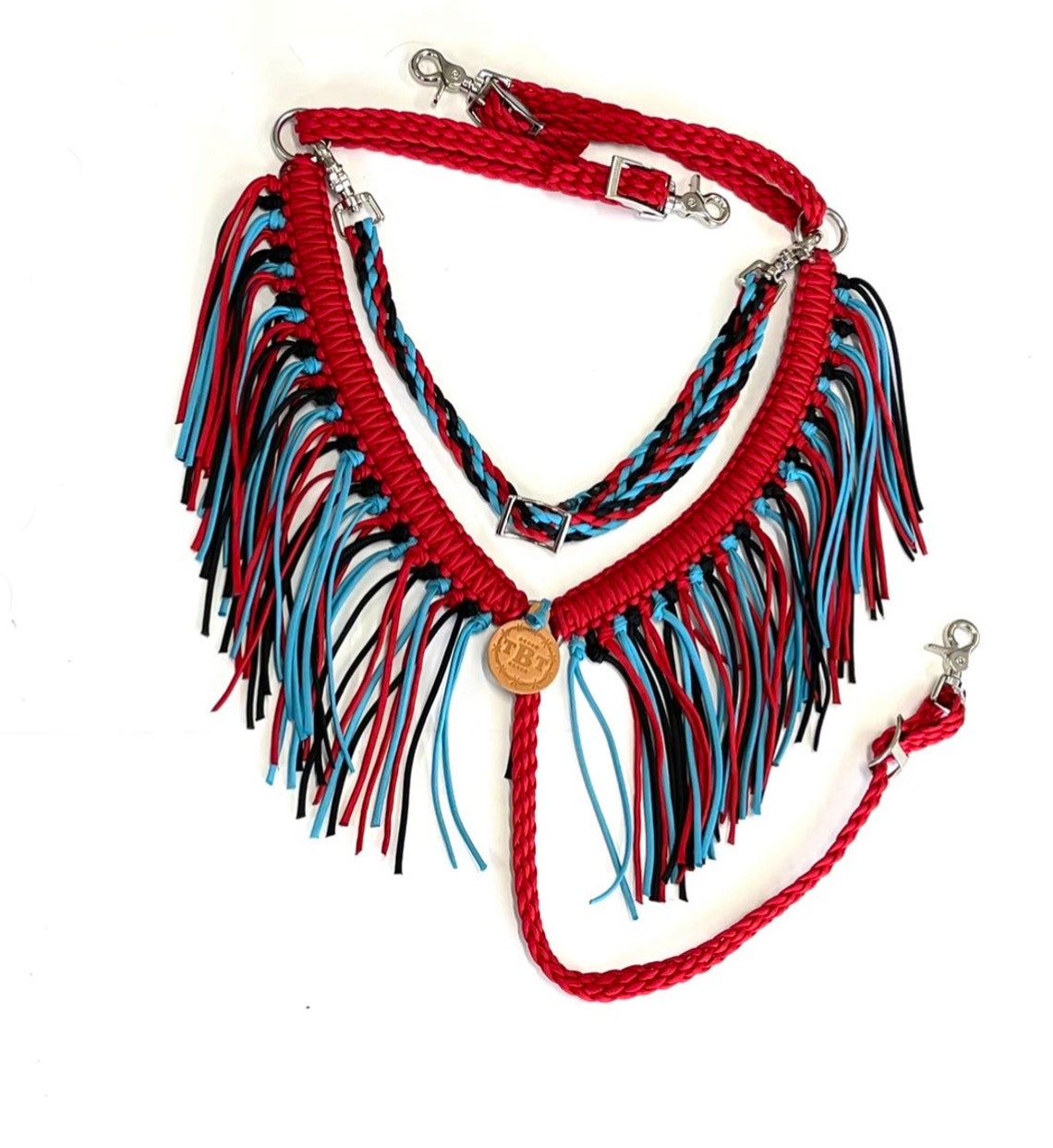 Horse Fringe Tack Set....small Pony Cob Horse or Horse Red - Etsy