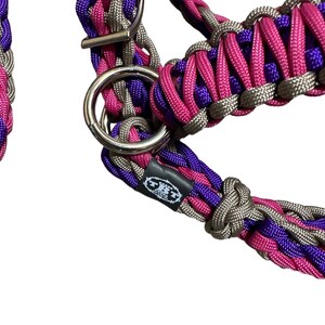 Pony Bitless Bridle Fuschia Pink, Tan, and Purple - Etsy