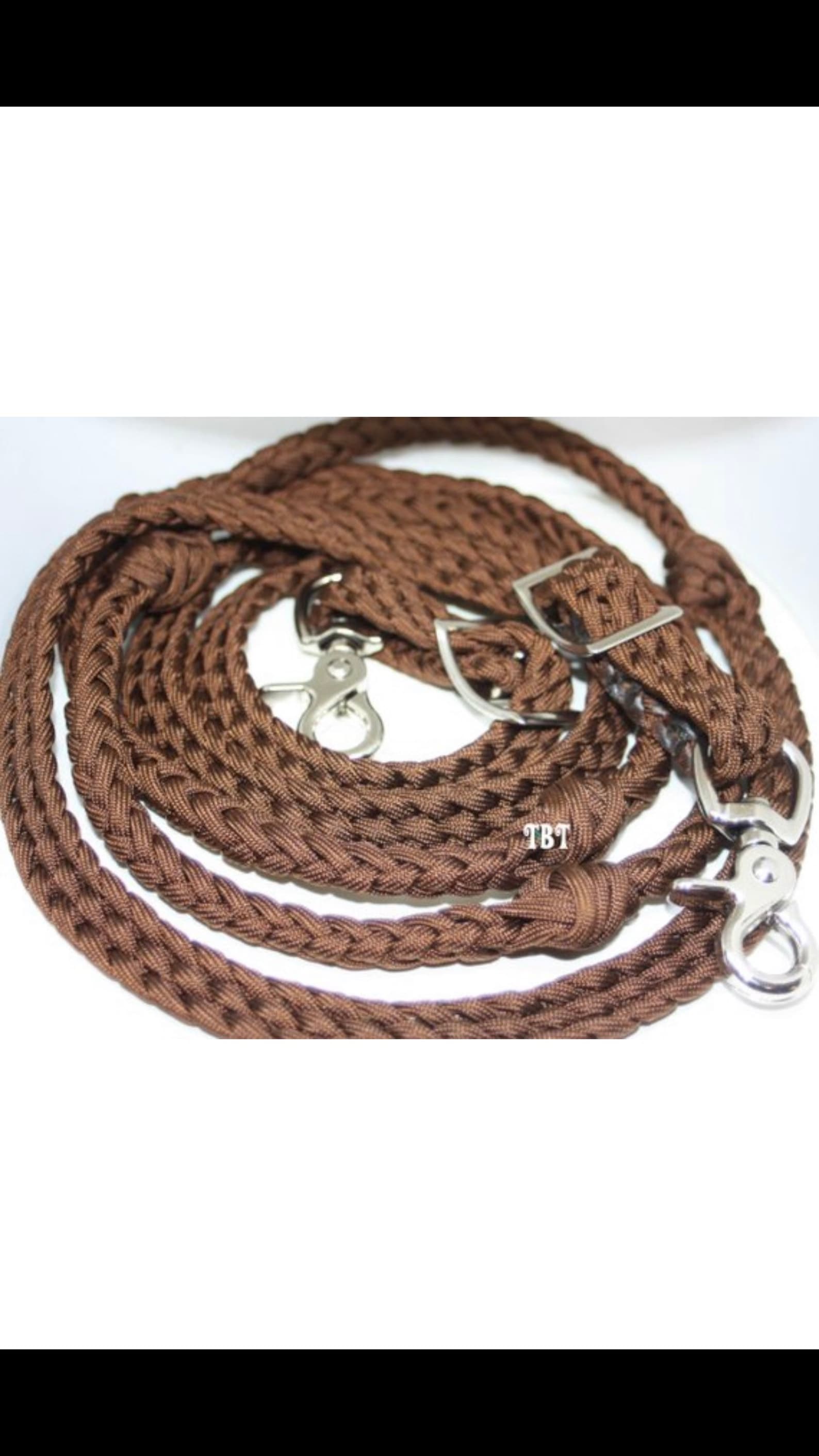 BARREL REINS Brown Reins Horse Tack Barrel Racing Custom | Etsy