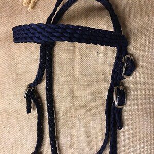 Headstall Braided From Paracord, You Choose the Color and Size to Match ...
