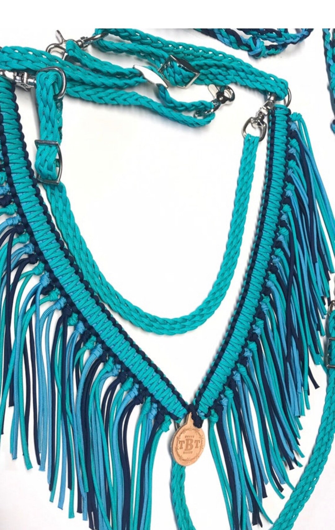 Fringe Breast Collar, Custom Horse Tack, Breast Collar, Fringe Horse ...
