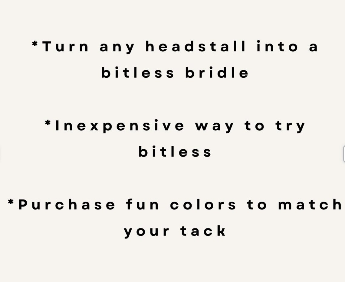 Side Pull Hackamore Pink , Mini to Draft, Pony Hackamore, Bitless ...