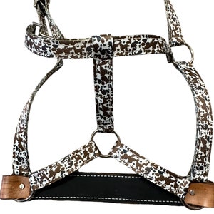 Personalized Cow Print Horse Halter - Etsy
