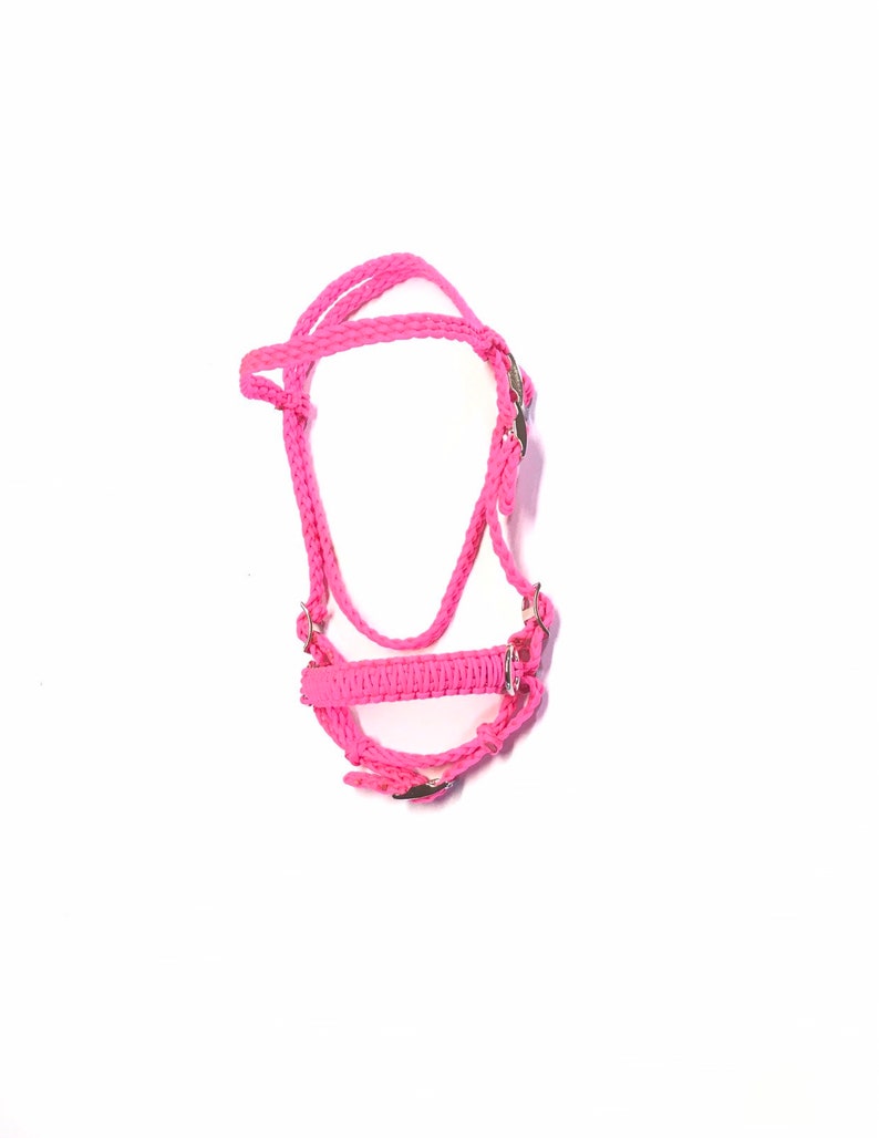 Hot Pink Pony Bitless Bridle Miniature Horse Miniature Horse - Etsy