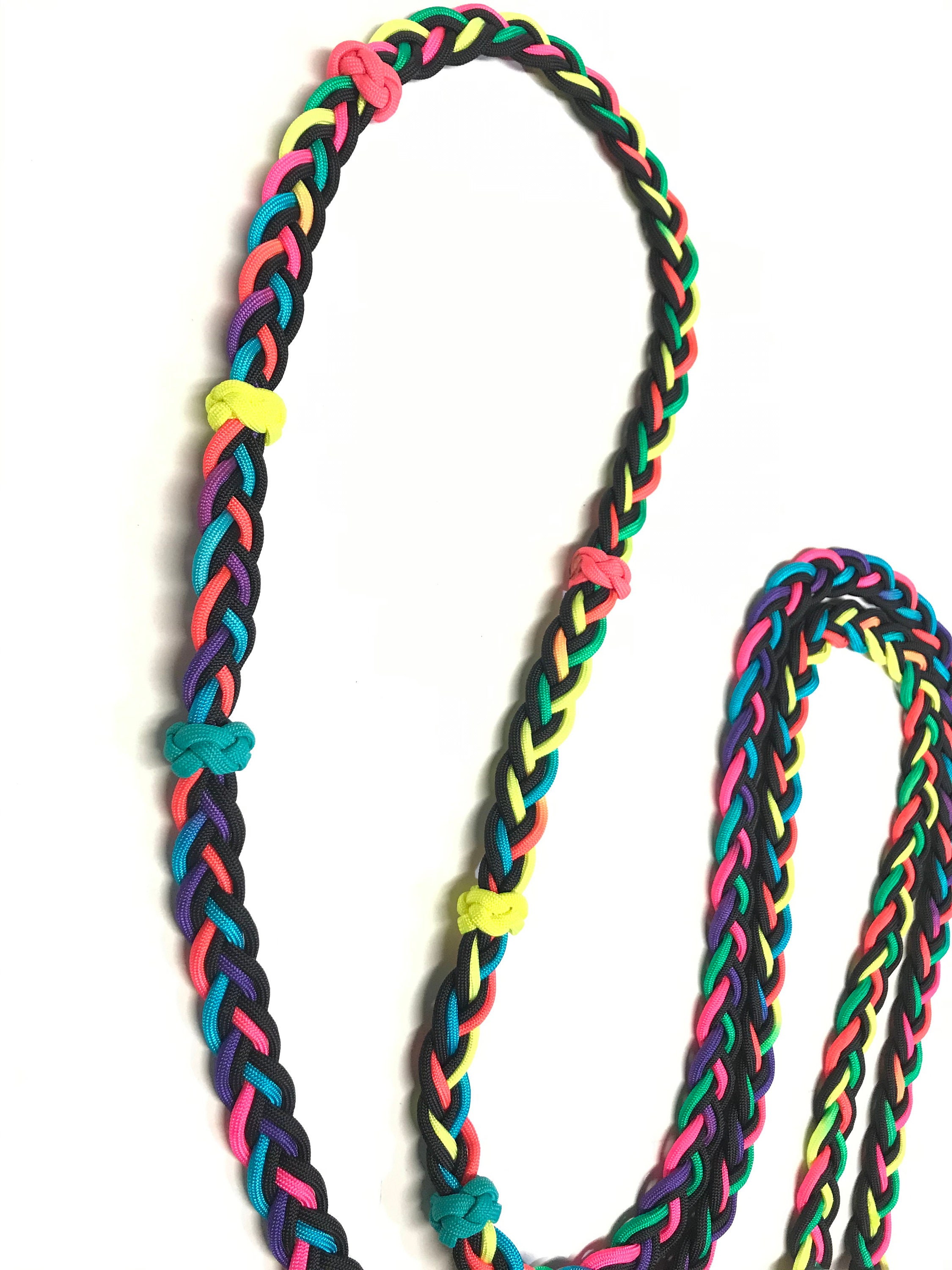 Barrel Racing Reins 1/2 Training Reins Rainbow Reins - Etsy Ireland