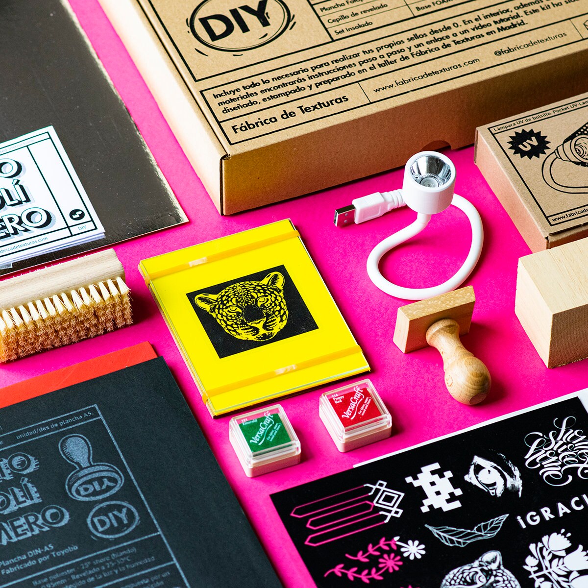 Photopolymer Stamp With UV Lamp - Etsy