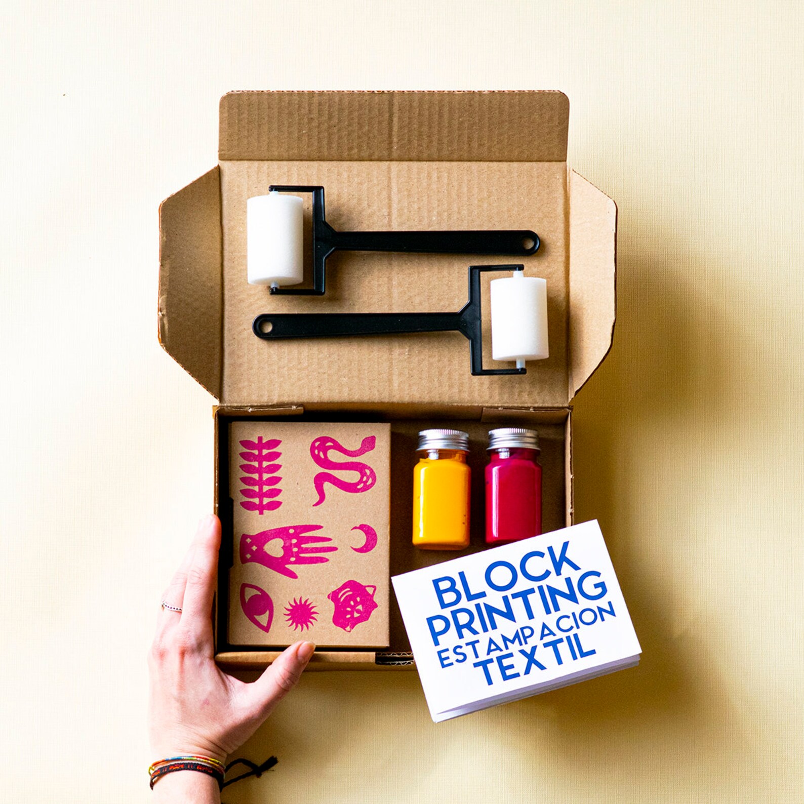 Blockprinting Kit *GEOMETRIC - Etsy