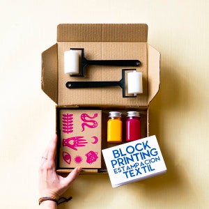 Blockprinting Kit *GEOMETRIC - Etsy