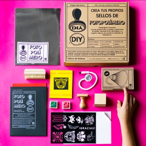 Photopolymer Stamp With UV Lamp - Etsy