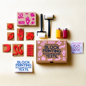 Blockprinting Kit *OCEAN - Etsy