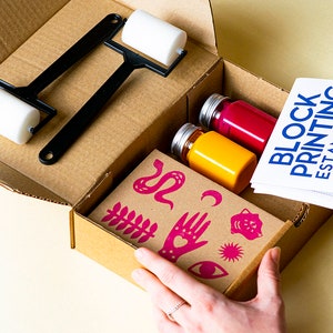 Blockprinting Kit * BASIC - Etsy