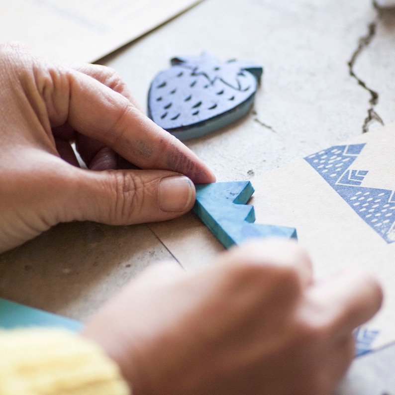 Stamp Carving Kit. Carve Your Own Stamps - Etsy