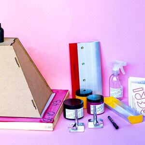 Kit De Serigrafía - Etsy