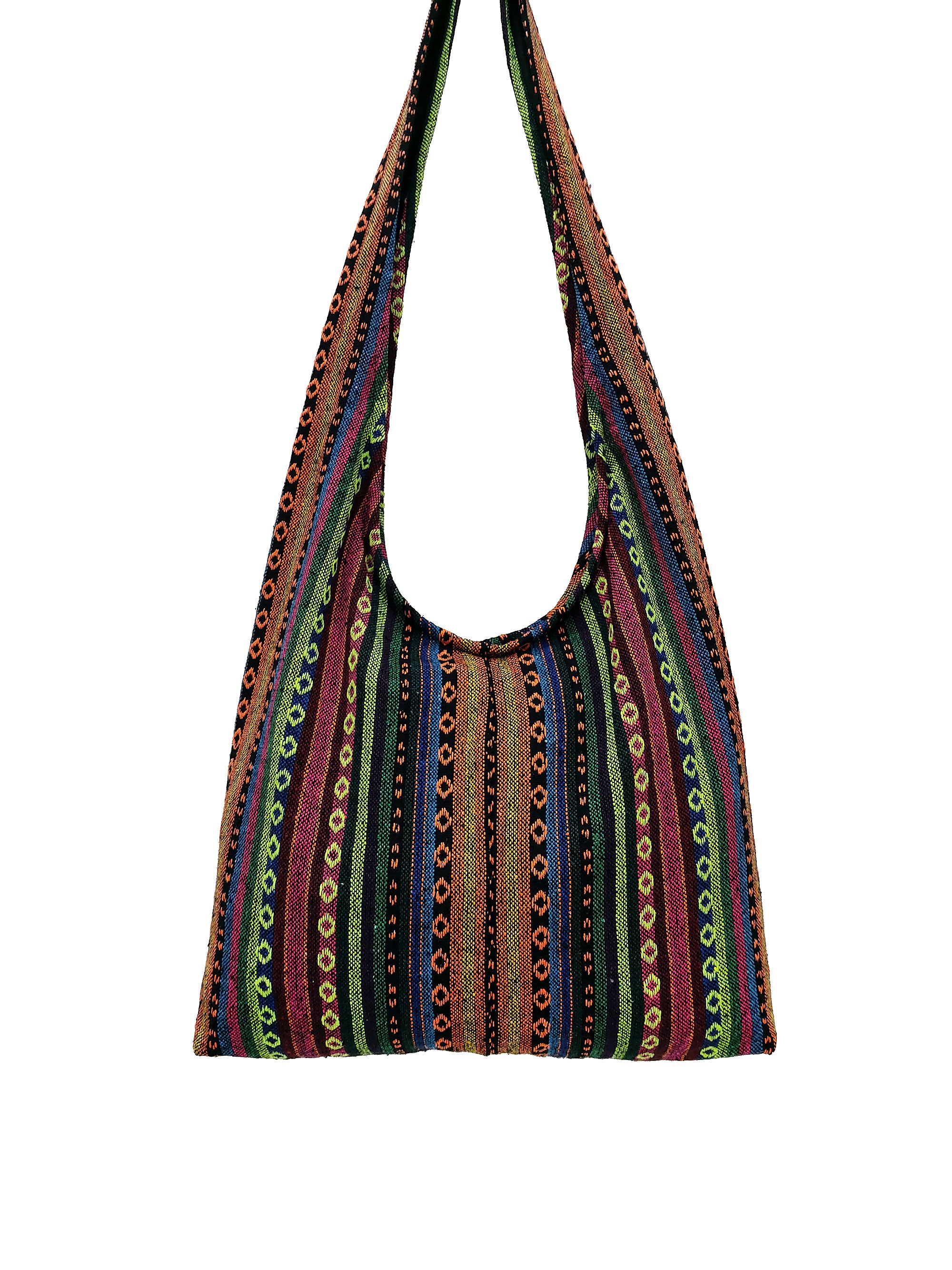 Woven Cotton Bag Hippie bag Hobo bag Boho bag Shoulder bag | Etsy