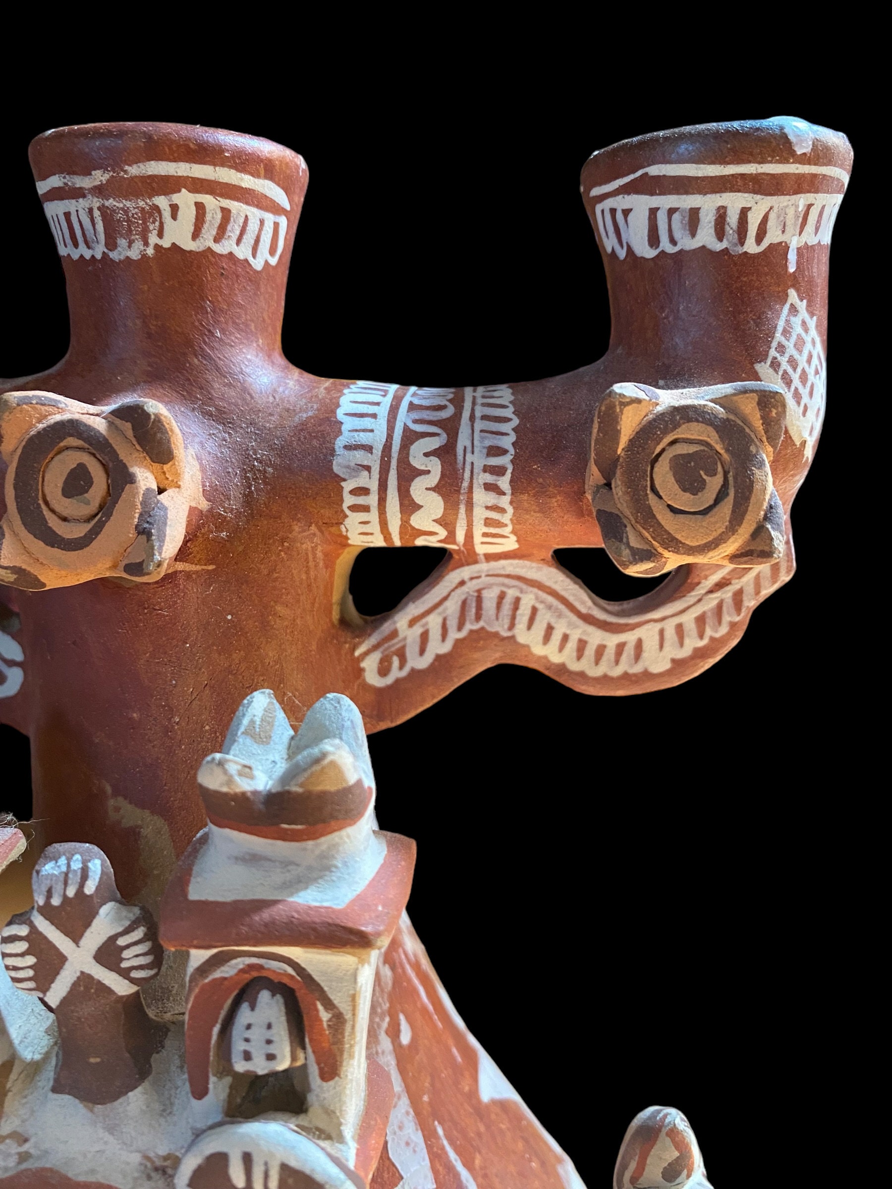 Vintage Peruvian Luminary Folk Candelabra - Etsy