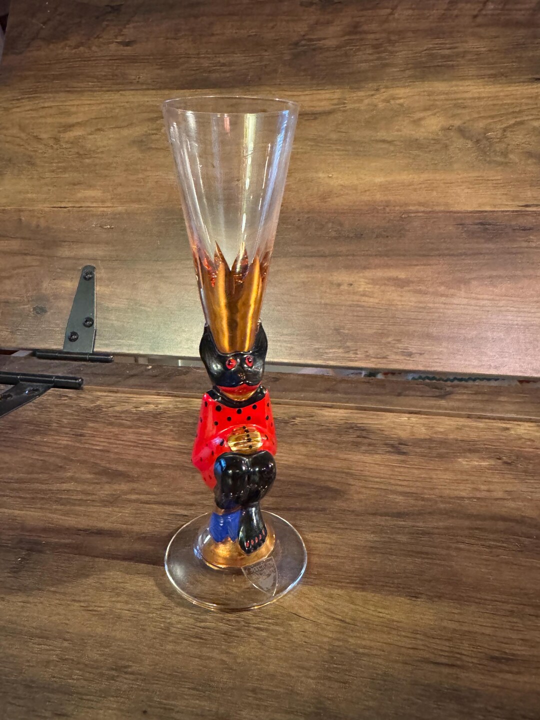 Orrefors Nobel Snaps Devil Glass 1996 - Etsy
